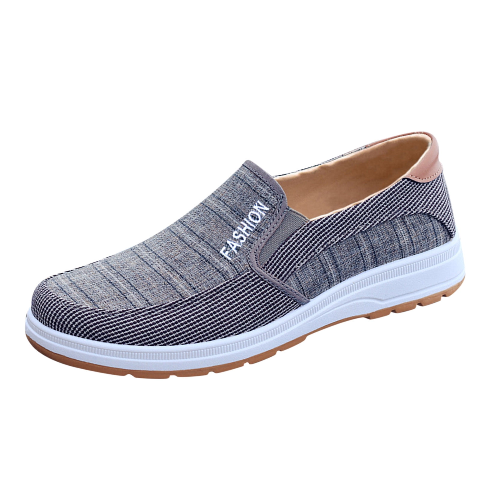 NOKIO Men'S Comfortable Slip-On Men'S Slip-On Walking Shoes Fashion All ...
