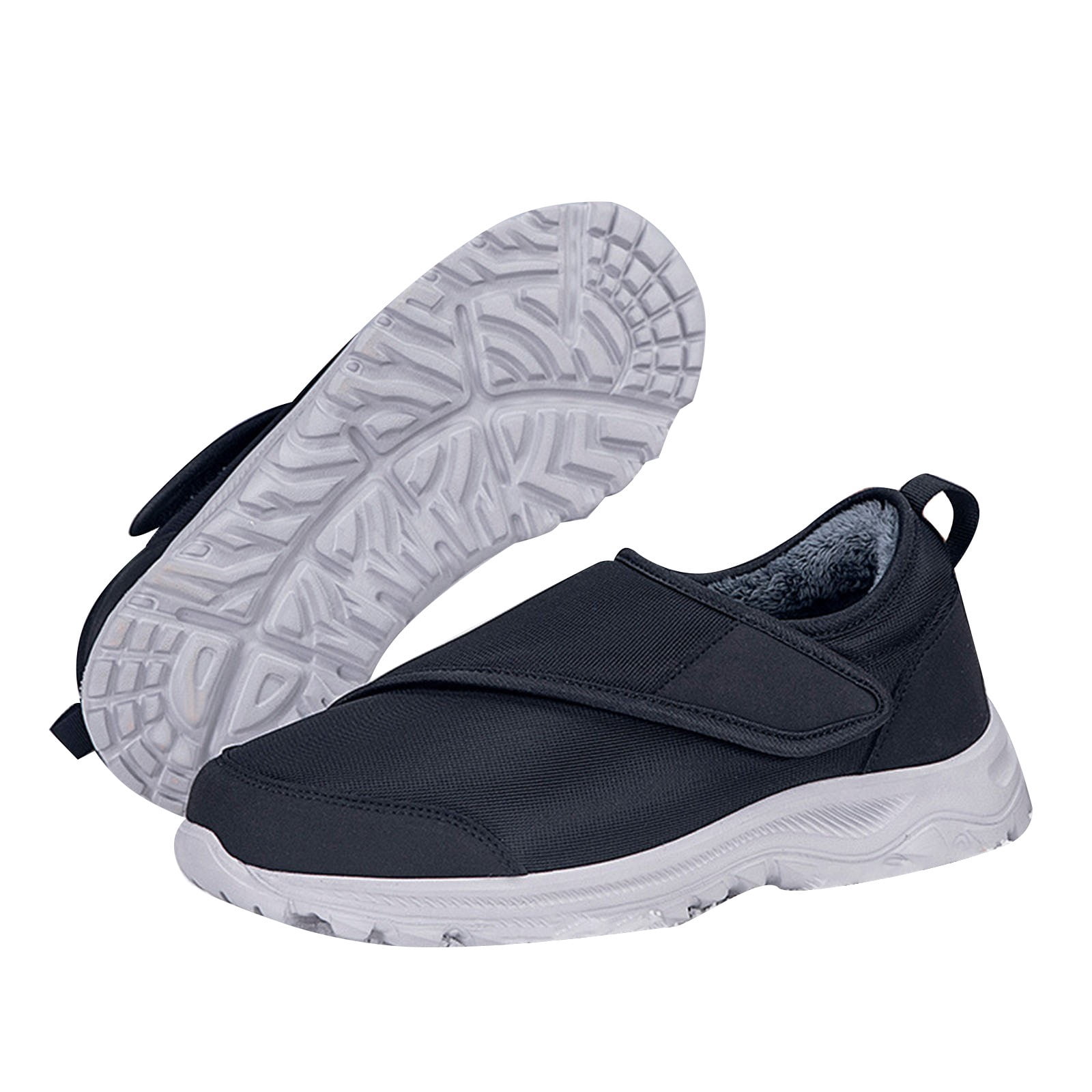 NOKIO Men'S Warm Fleece-Lined Winter Shoes Men'S Padded Anti-Freeze ...