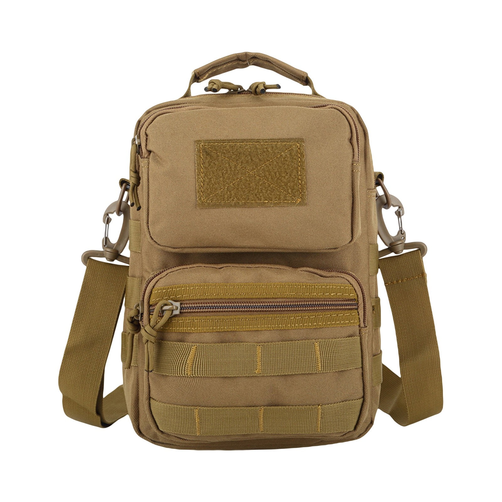 NOKIO Military-Style Canvas Backpack Outdoor Activities Single Shoulder ...