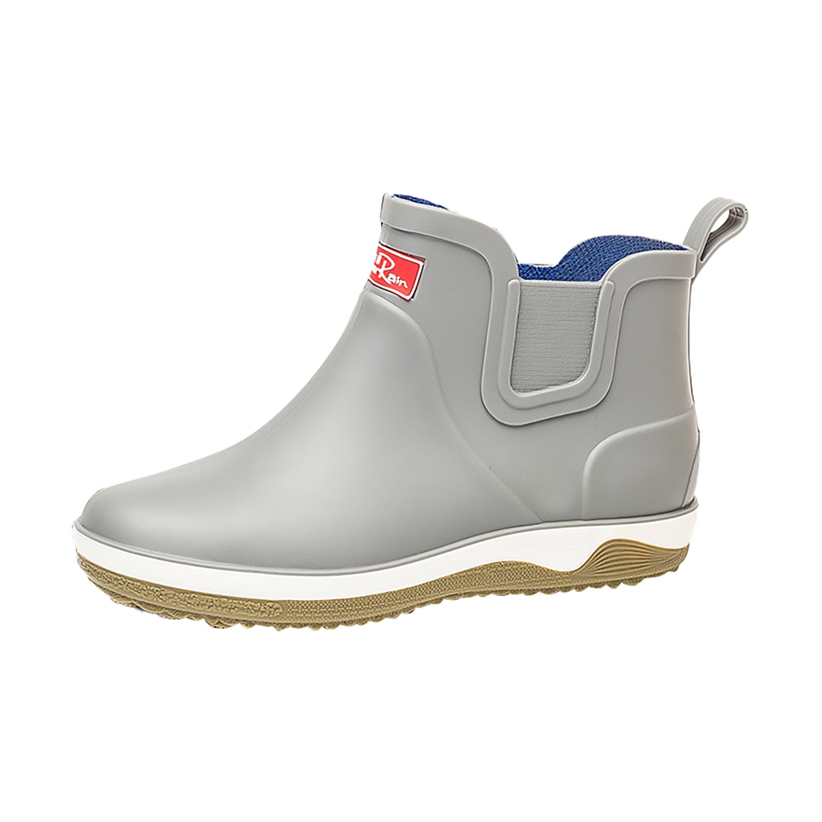 NOKIO Short Shaft Rain Boots For Men Men'S Leisure Outdoor Waterproof ...