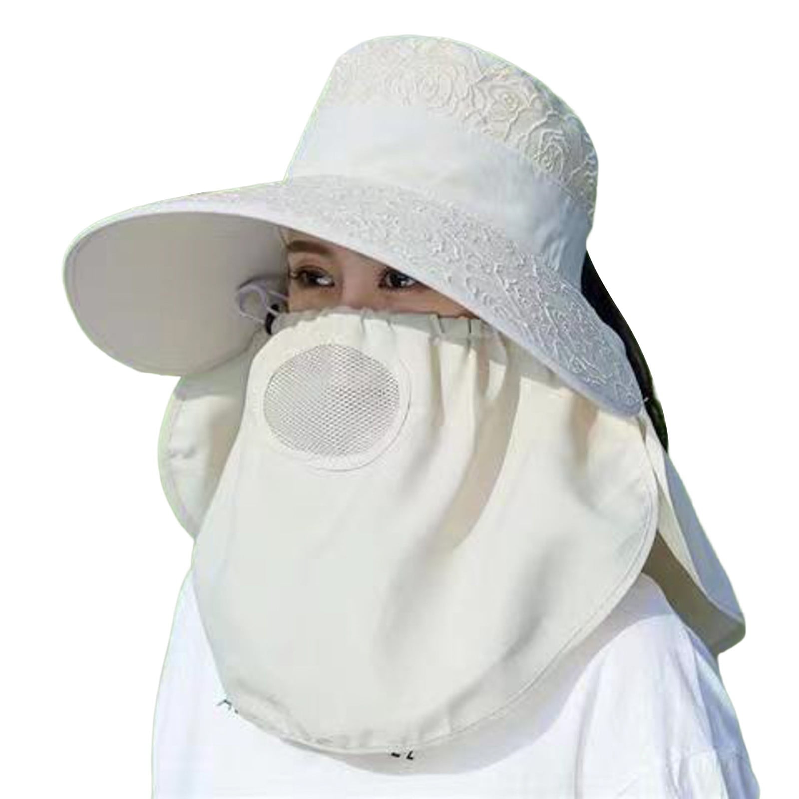 NOKIO Sun Hats for Women Foldable Wide Birm Boonie Hat Adjustable UV ...