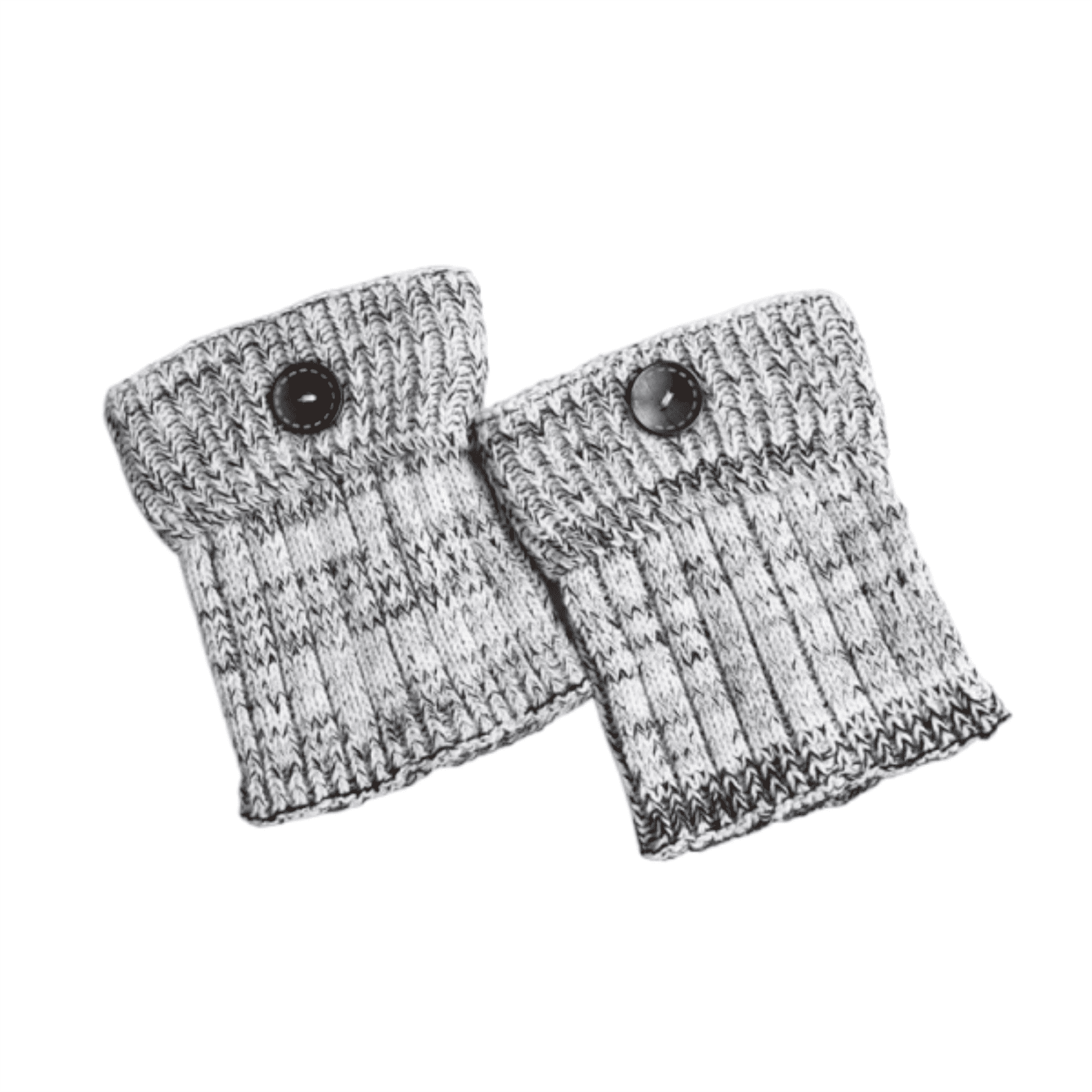 NOKIO Textured Knit Boot Toppers Winter Warm Boot Crochet Knitted Boot ...