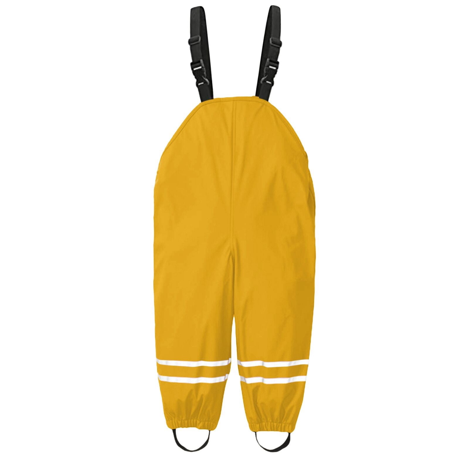NOKIO Toddler Kids Baby Waterproof Rain Pants Dirty Proof Suspender ...