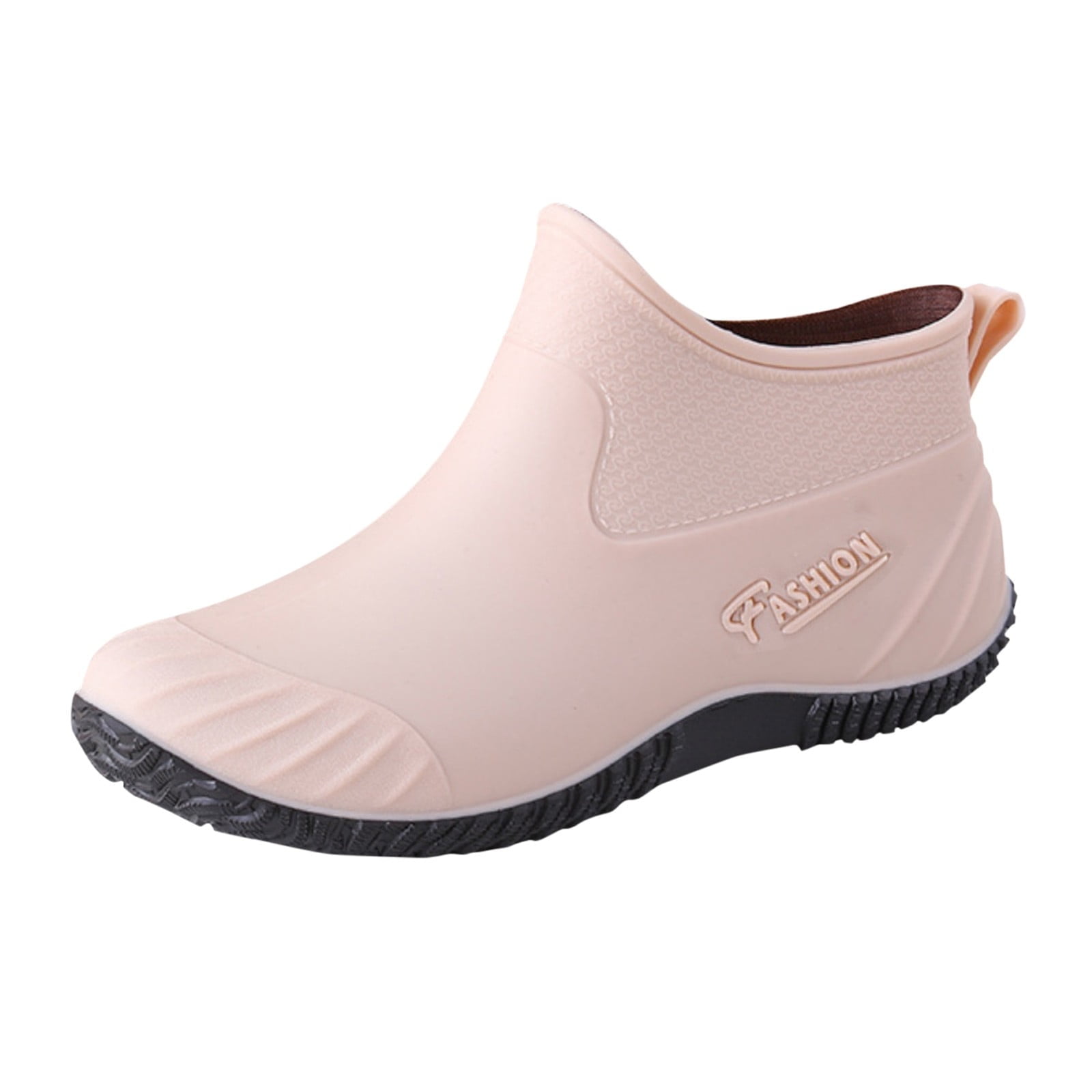 NOKIO Trendy Ladies' Waterproof Ankle Boots Fashion Woman Rain Shoes ...