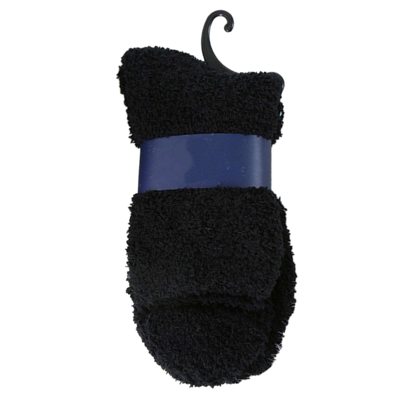 NOKIO Winter Cozy Slipper Socks For Women Autumn Winter Solid Plush ...