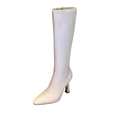 CHACHA 5" Heel Knee High Platform Boots - Walmart.com