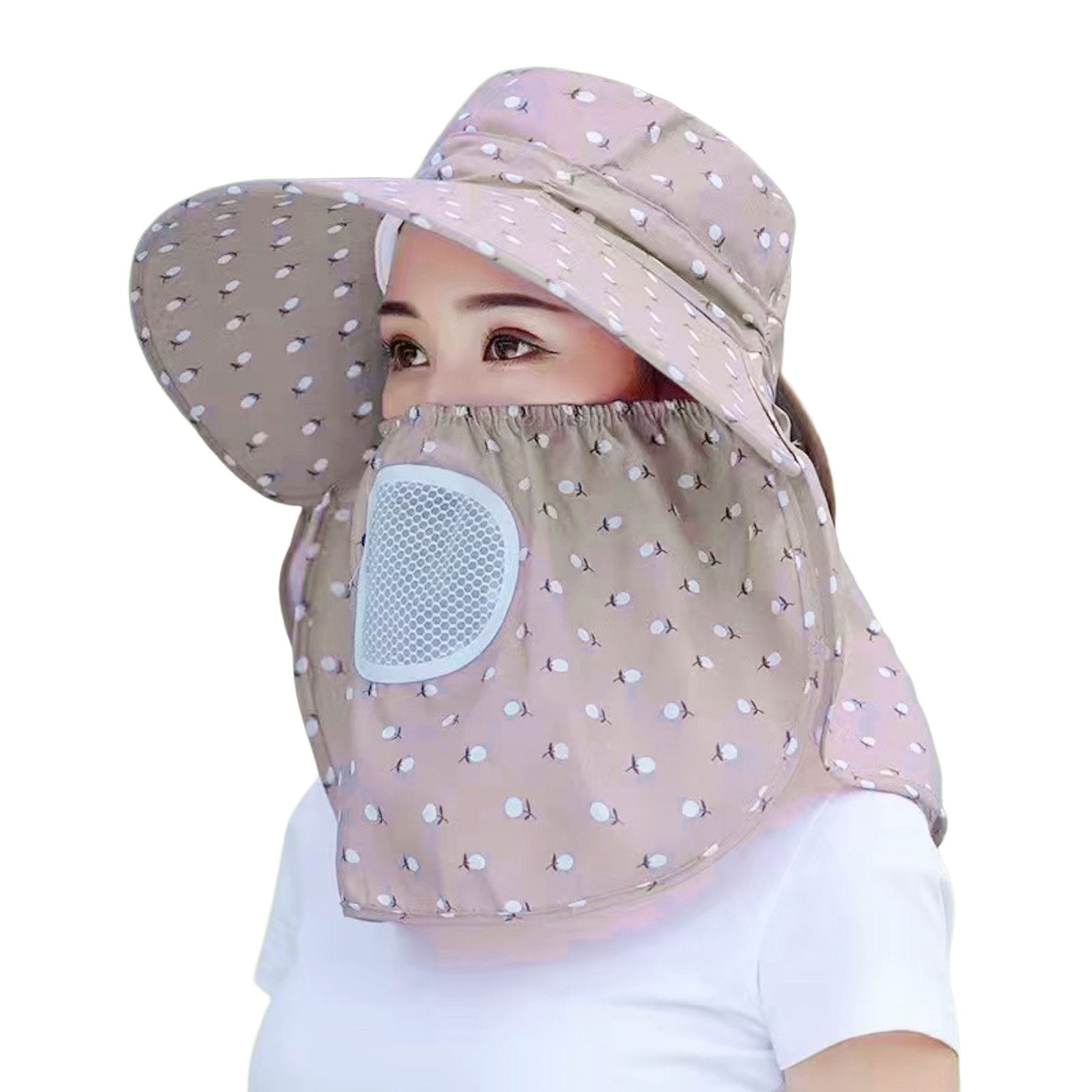 NOKIO Women Summer Sun Hat Outdoor Riding Large Hat Outdoor Sun Hat ...