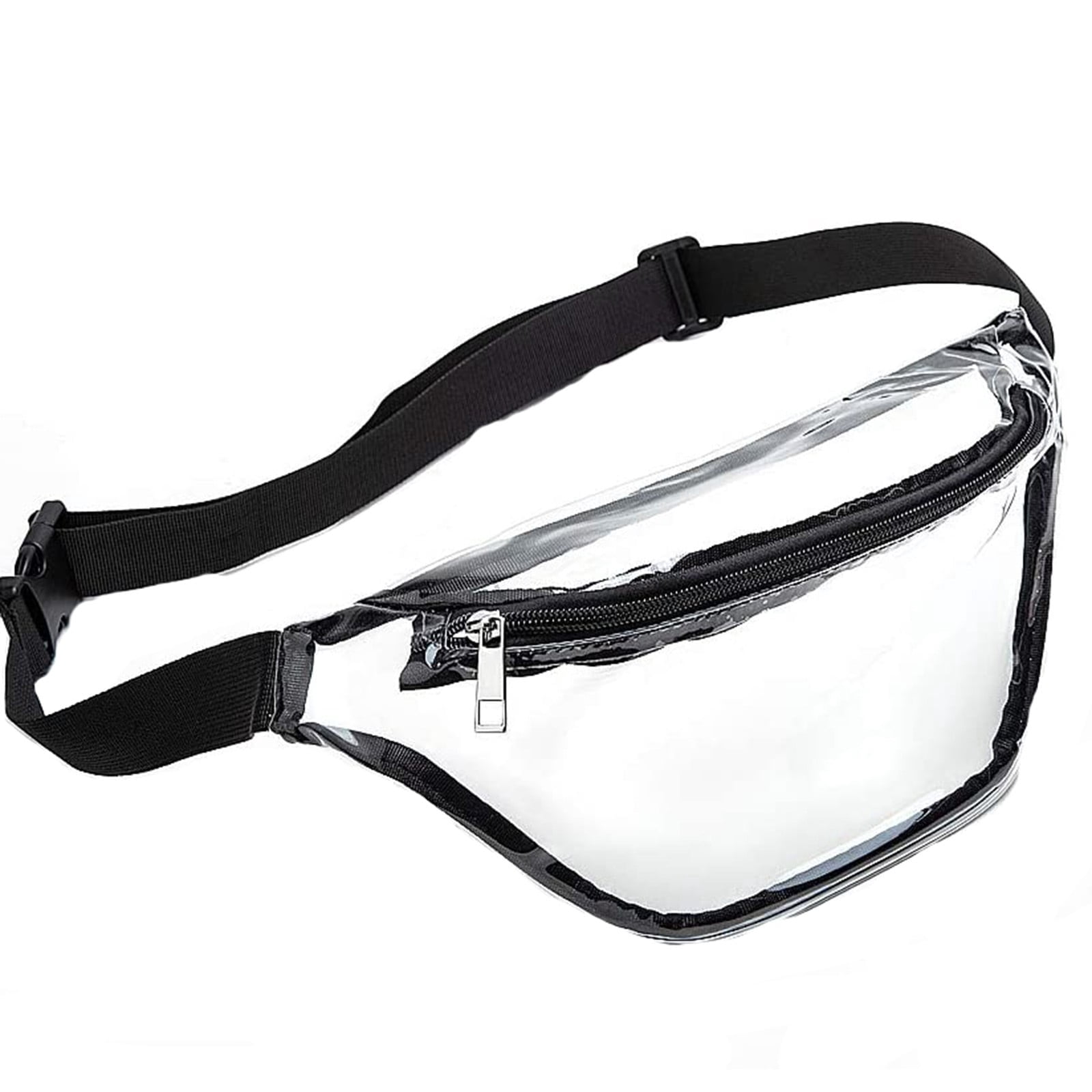 NOKIO Women Waterproof Clear Waist Bag, Clear Fanny Pack Stadium ...