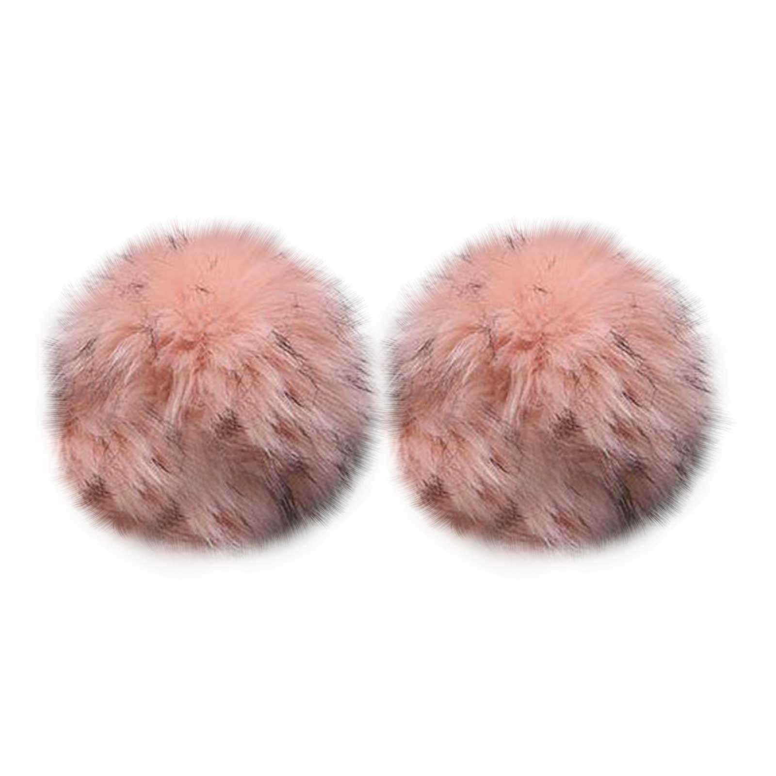NOKIO Women's Faux Wrist Cuffs Winter Furry Wristbands Fluffy Cuff ...