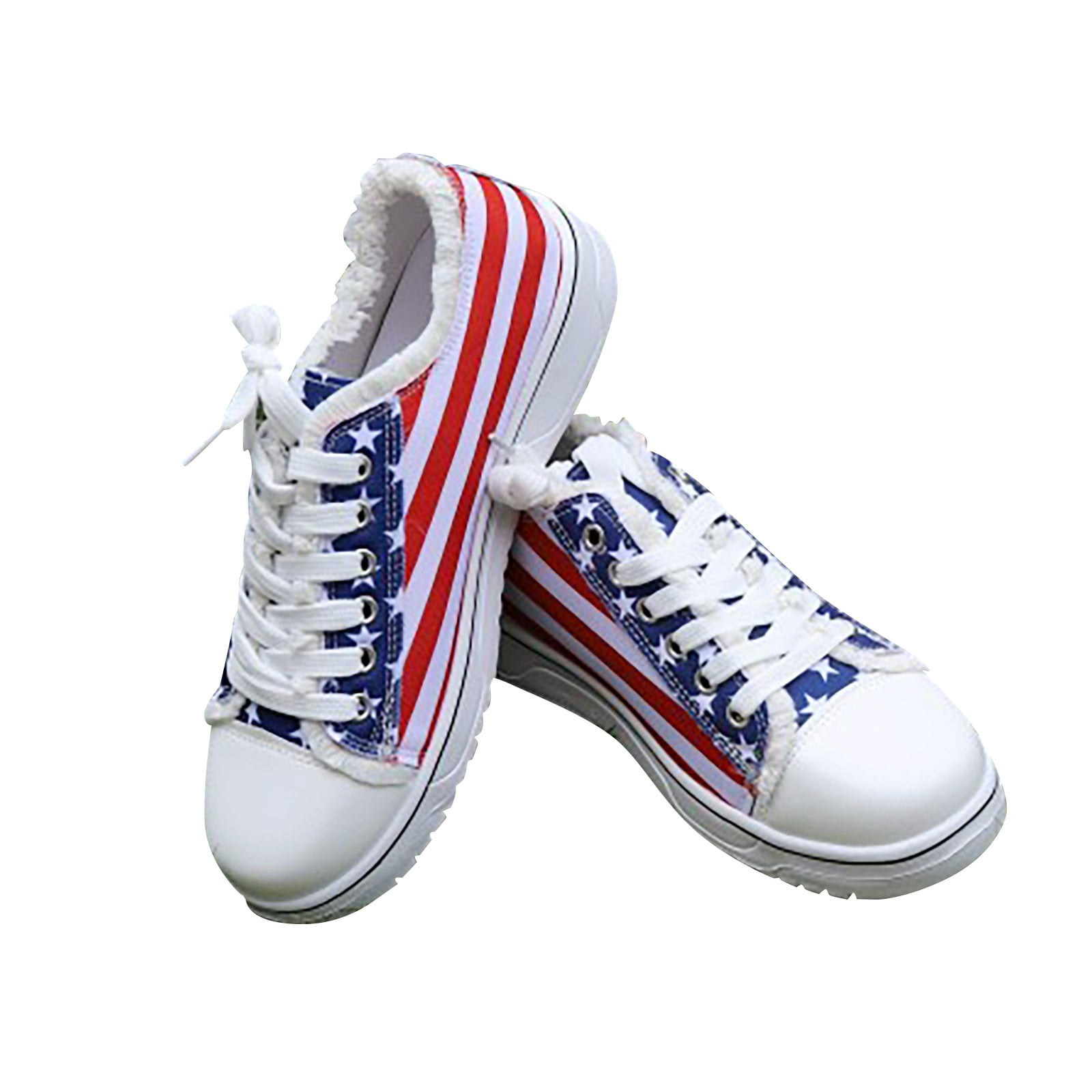 NOKIO Women's Independence Day American Flag Printed Sponge Cake And ...
