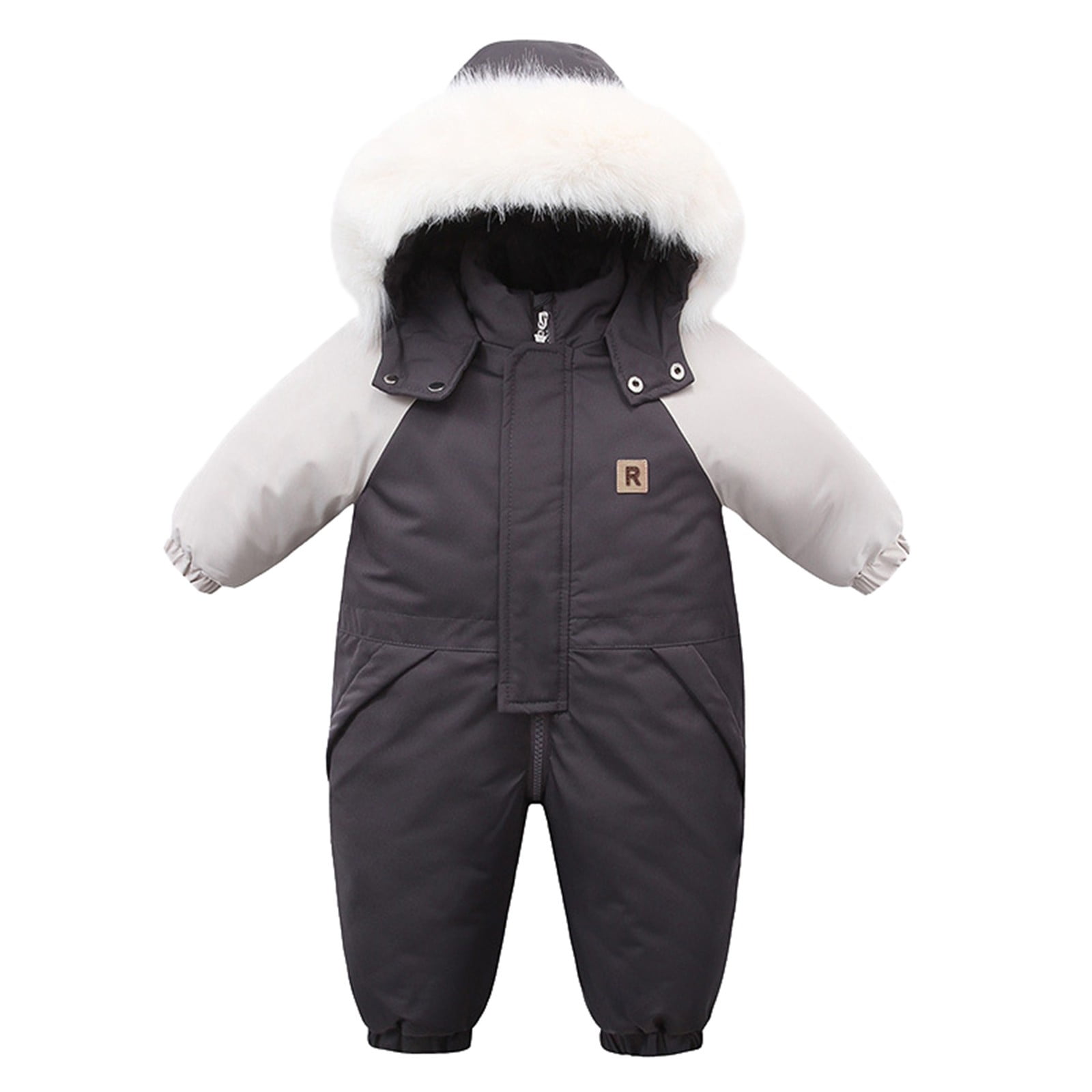 NOLDARES Baby Snowsuit Boys' & Girls' Light Waterproof Snowsuit ...