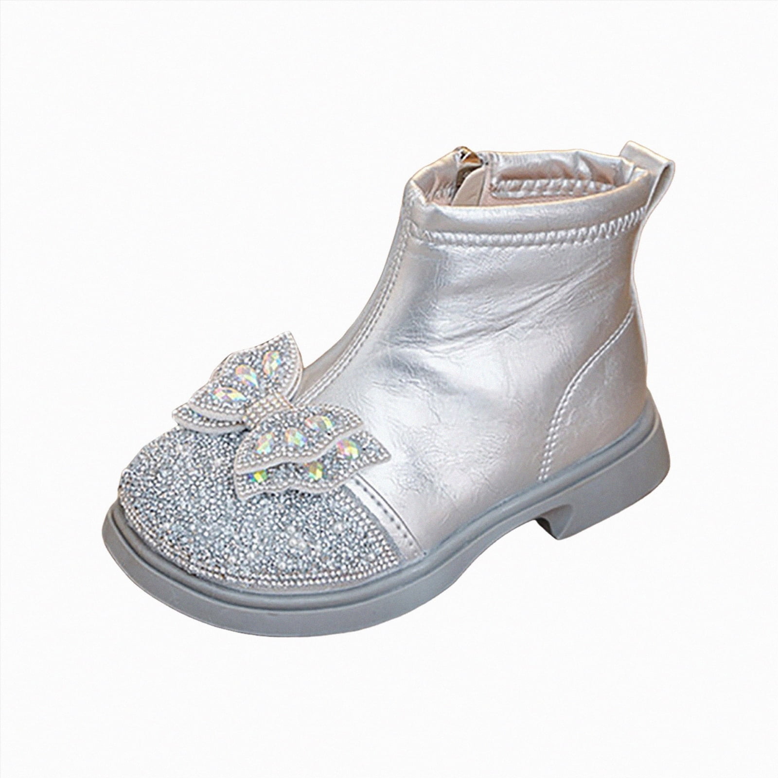 NOLDARES Boys Girls Cowboy Boots Toddler Mid Calf Western Boots Square ...