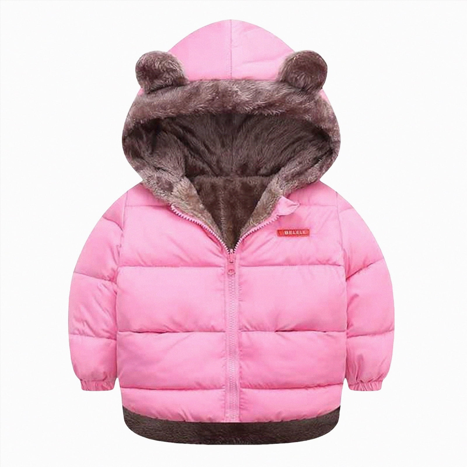 NOLDARES Boys and Toddlers' Lightweight Water-Resistant Packable Hooded Puffer Jacket Thick ...