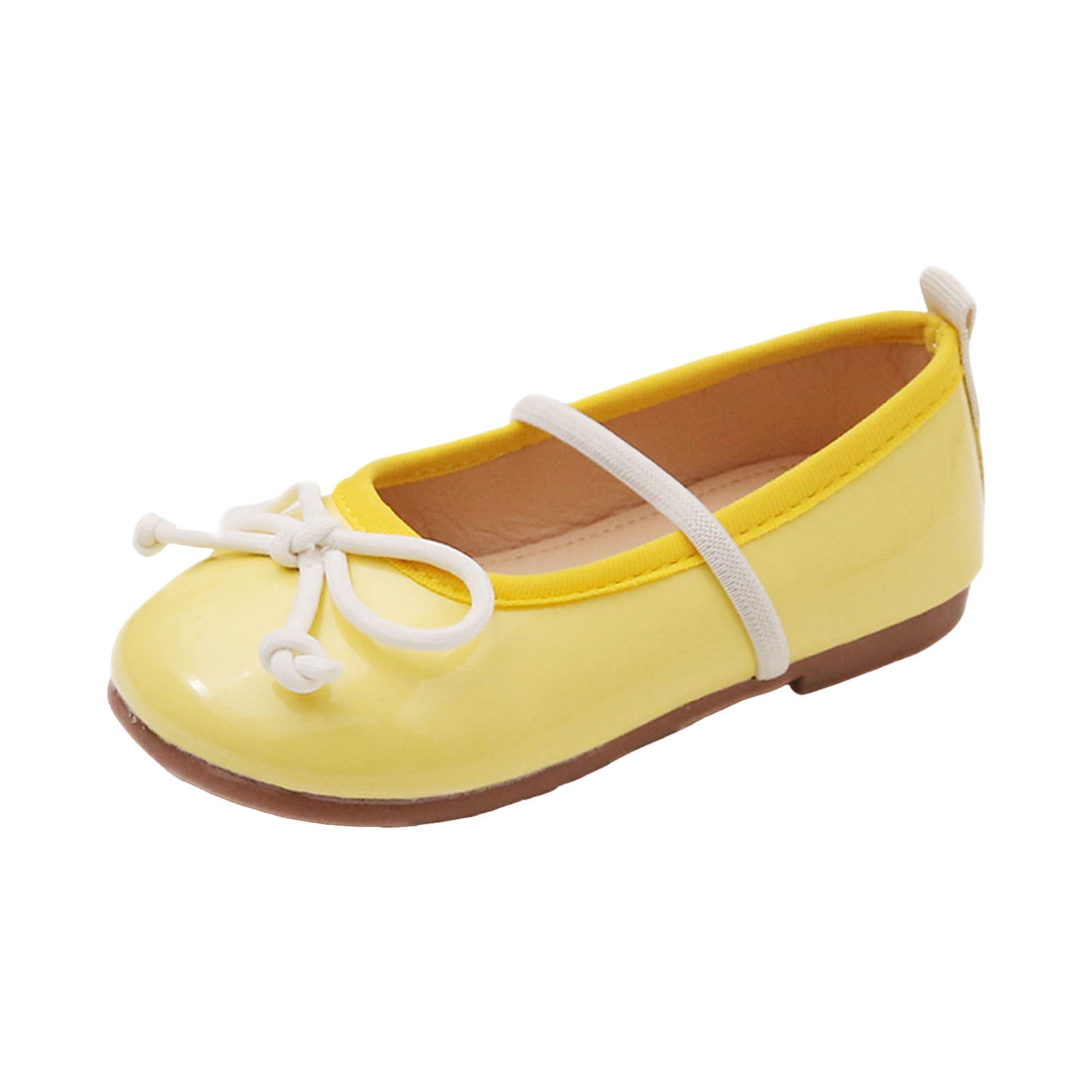 NOLDARES Girls Flats Dress Shoes: Little Kid Princess Ballerina Flats ...