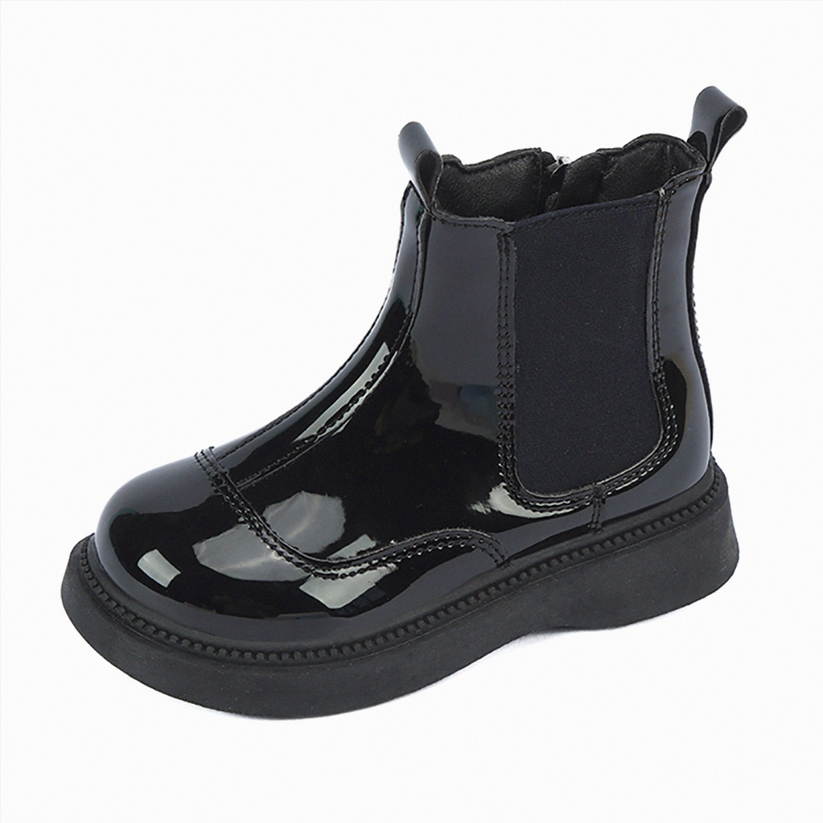 NOLDARES Glitter Girls Cowgirl Boots Mid Calf Boots Girl Cowboy Boots ...