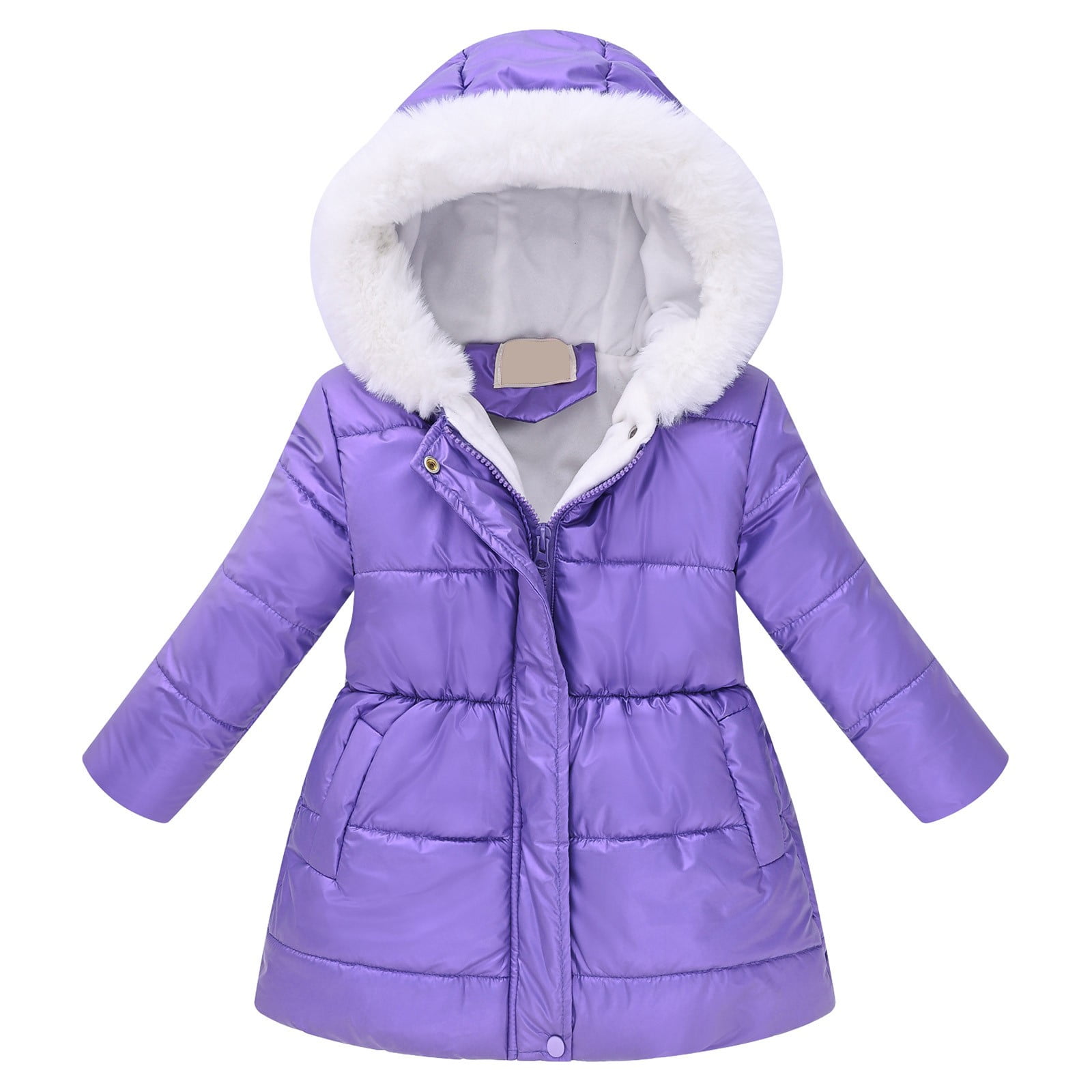 NOLDARES Kids Winter Snow Coat For Girl Clothes Puffer Jacket Padded ...