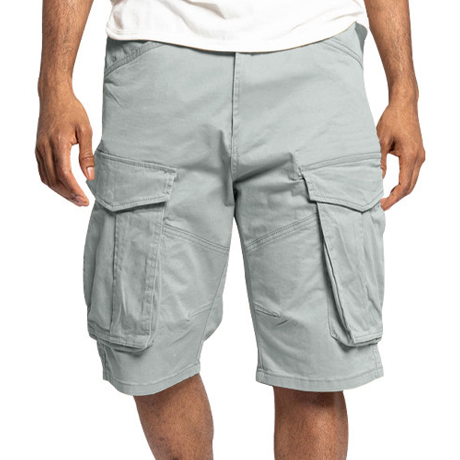 NOLDARES Men's 5 inch Inseam Shorts Pull-On Relaxed Fit Comfort Stretch ...