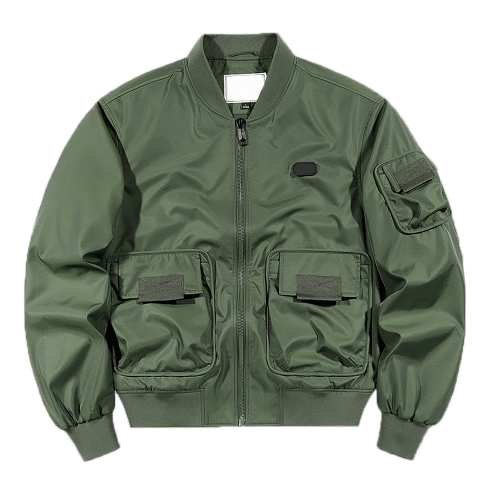 NOLDARES Men's Bomber Jacket Lightweight Jacket Full Zip Light ...