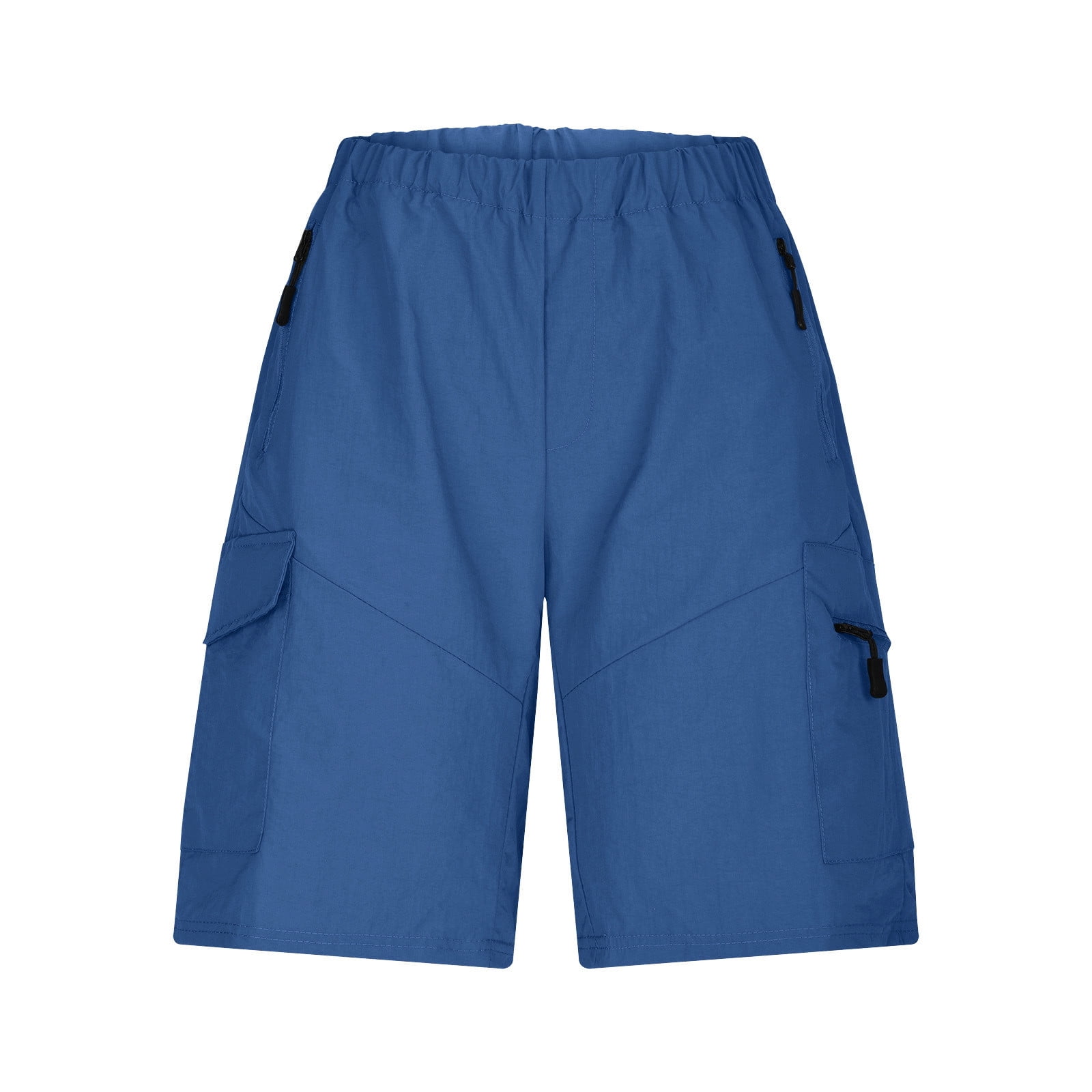 NOLDARES Mens Cargo Shorts Twill Cotton Multi Pocket Relaxed Fit Below ...