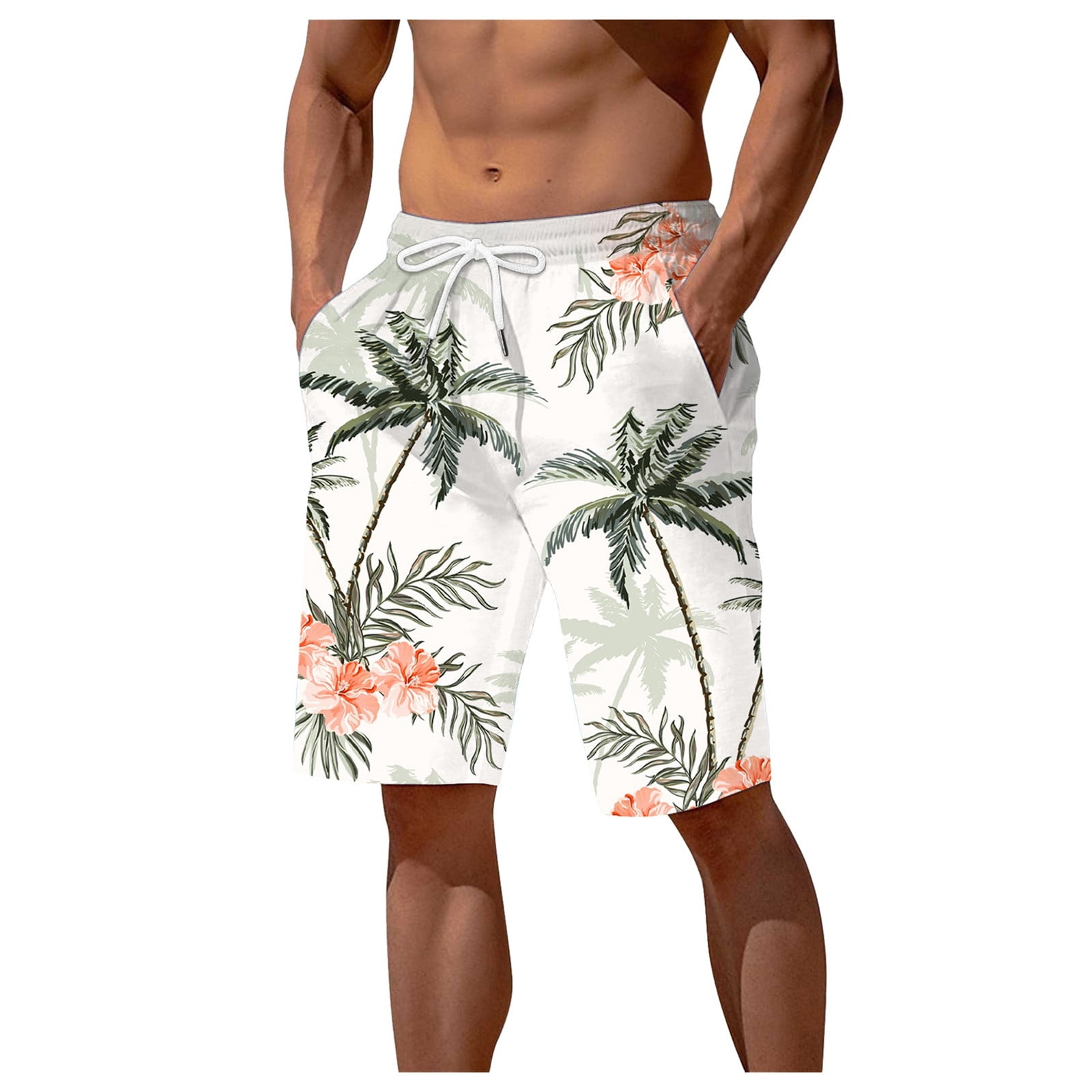 NOLDARES Mens Quick Dry Swim Trunks with Mesh Lining, Summer Surf Long ...