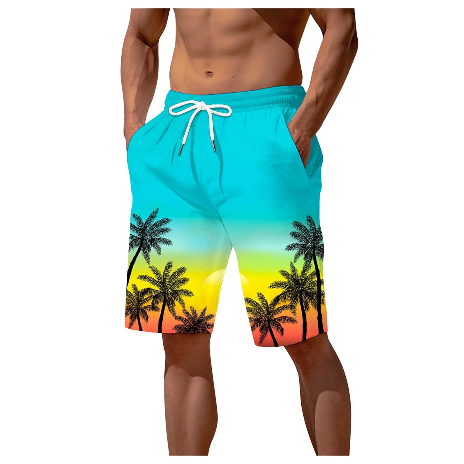 NOLDARES Mens Slim Fit Swim Shorts Swim Trunks Quick Dry Mens Bathing ...