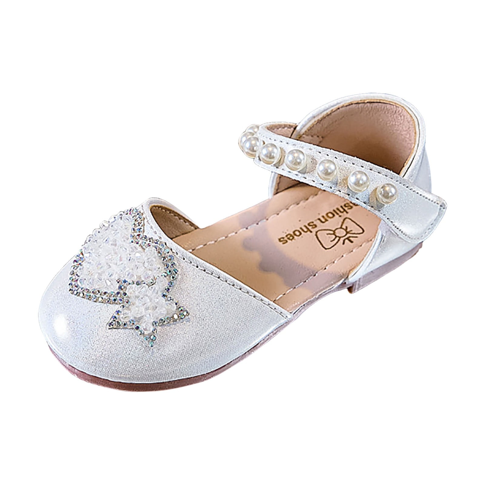 NOLDARES Toddler/Little Girls Mary Jane Ballerina Flats Shoes Slip-on ...