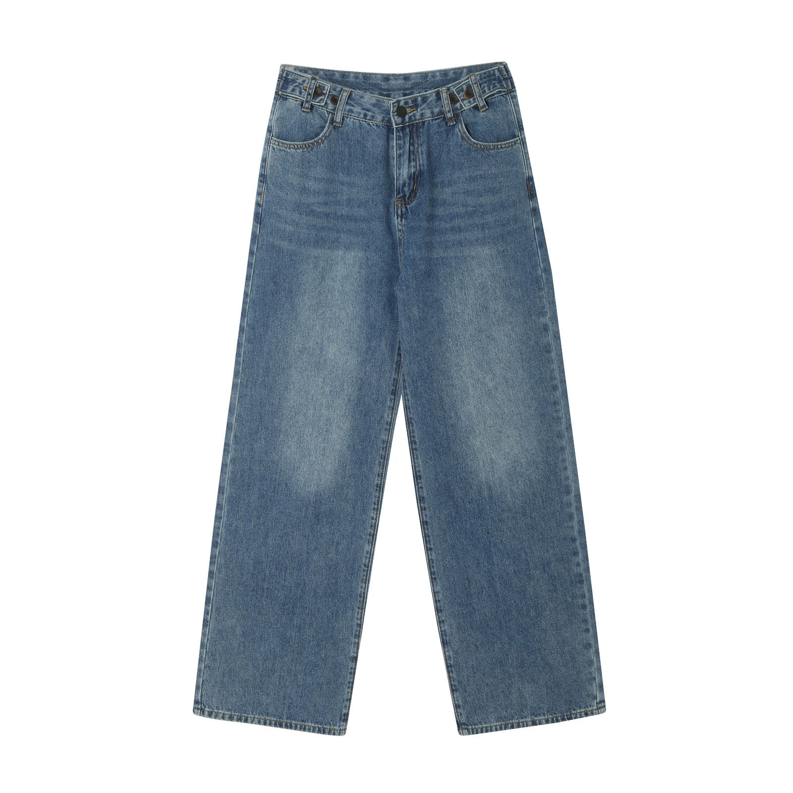 NOLDARES Women Y2k High Rise Baggy Jeans Loose Fit Boyfriend Straight ...