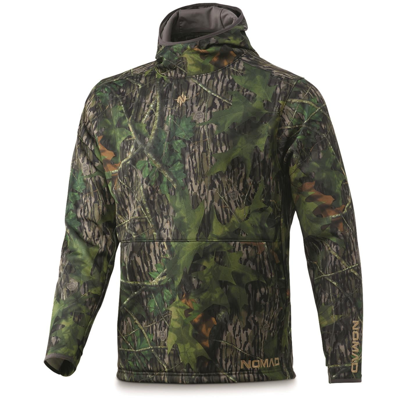 NOMAD Men's Utility Camo Hunting Hoodie Mossy Oak Shadowleaf 2XL ...