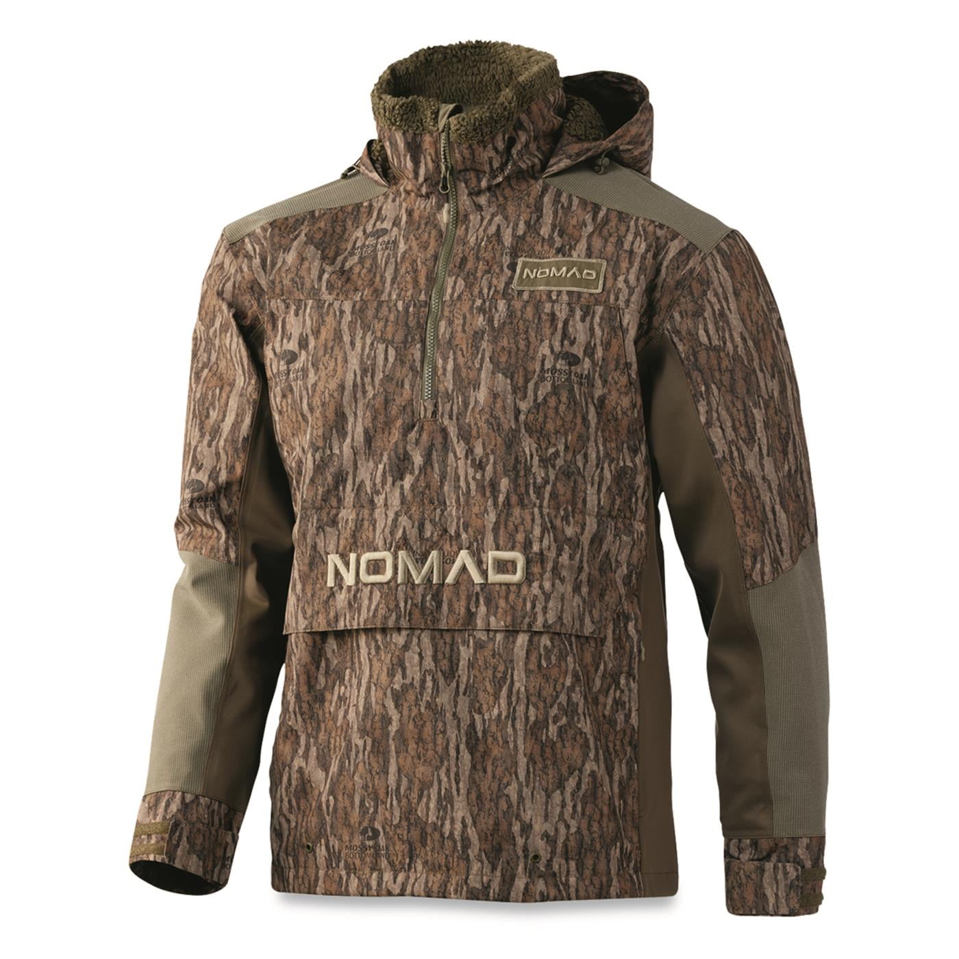 NOMAD Men's WSL Camo Hunting Clothing Pullover, Field Gear with Sherpa ...