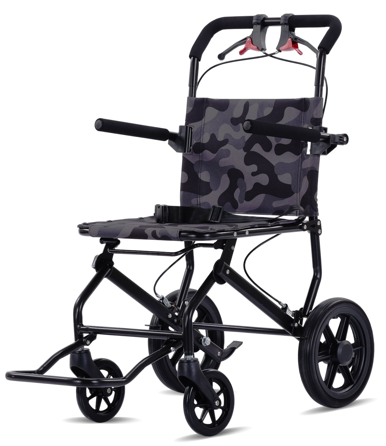 NOMIGO Ultralight Adult Transportation Wheelchair Aluminum Weighs Only ...