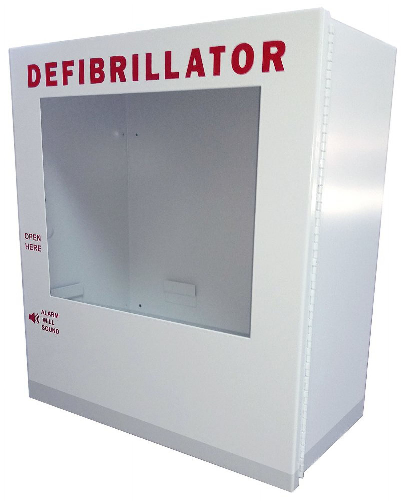 NON Alarmed AED Defibrillator Wall Mounted Storage Cabinet Fit for and ...