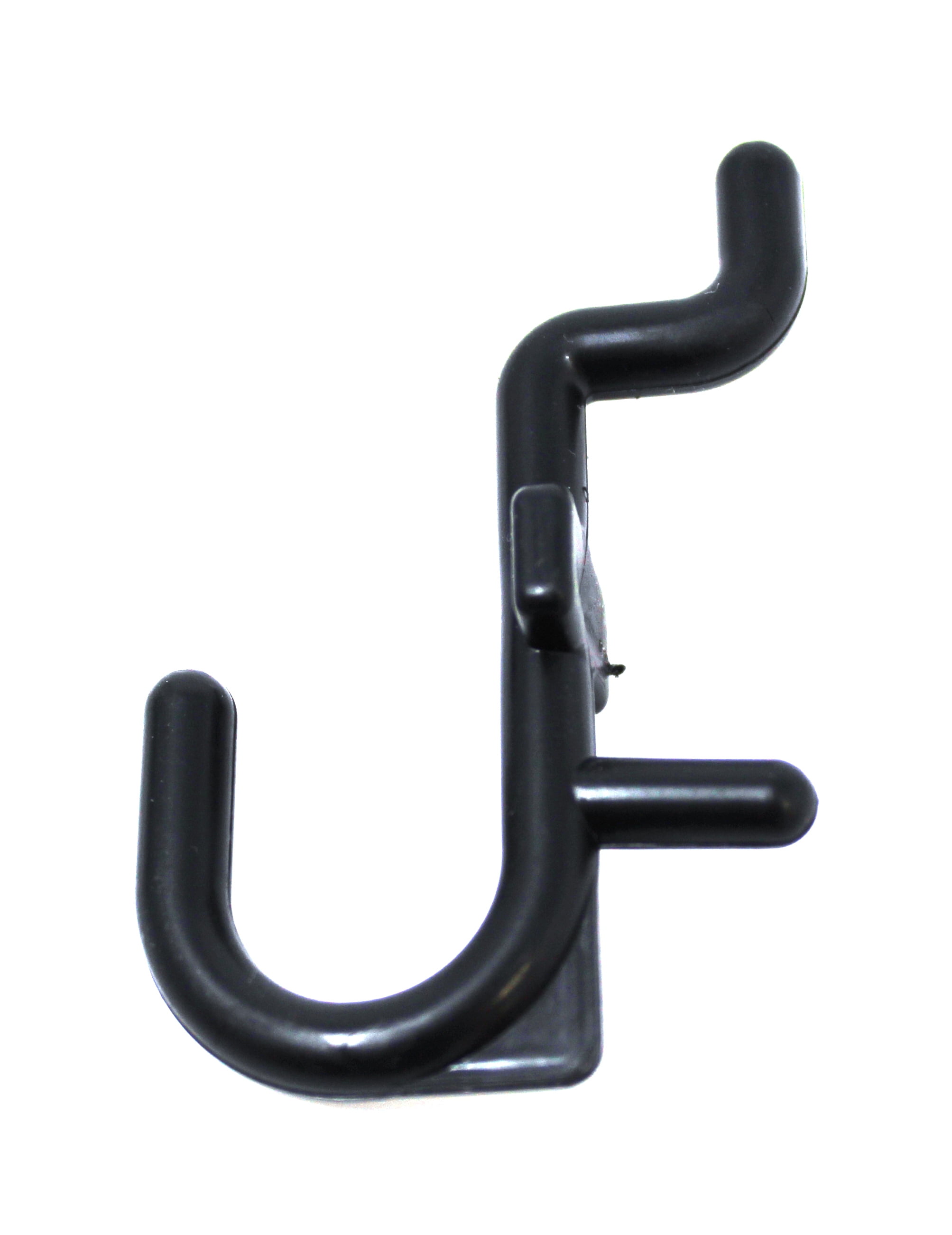 JSP Manufacturing Plastic J Style Pegboard Hooks, Multi-Pack, 1/4 Inch ...