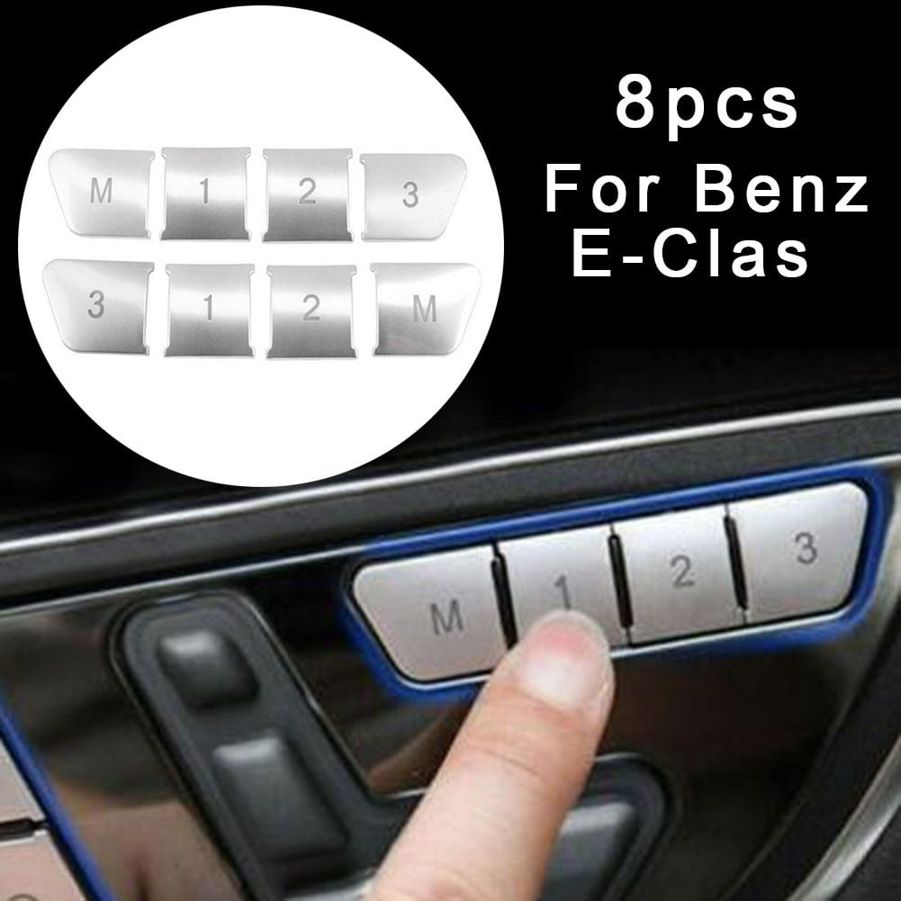 For Mercedes Benz C E Class W204 W212 Car Seat Memory Buttons Sequins ...