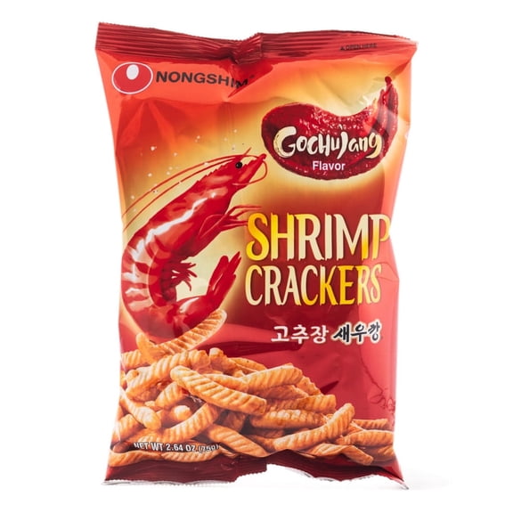 Nongshim Shrimp Crackers, 2.6 oz, Pack of 300, Trans Fat Free, Product ...