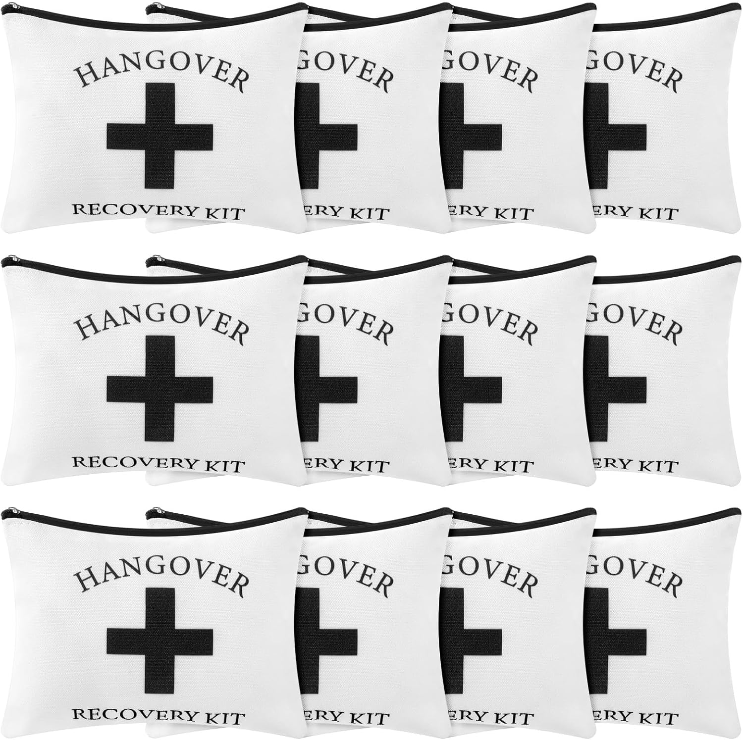 NOO 12 Pcs Recovery Kit Bags for Her Bachelor Party Favor Survival ...