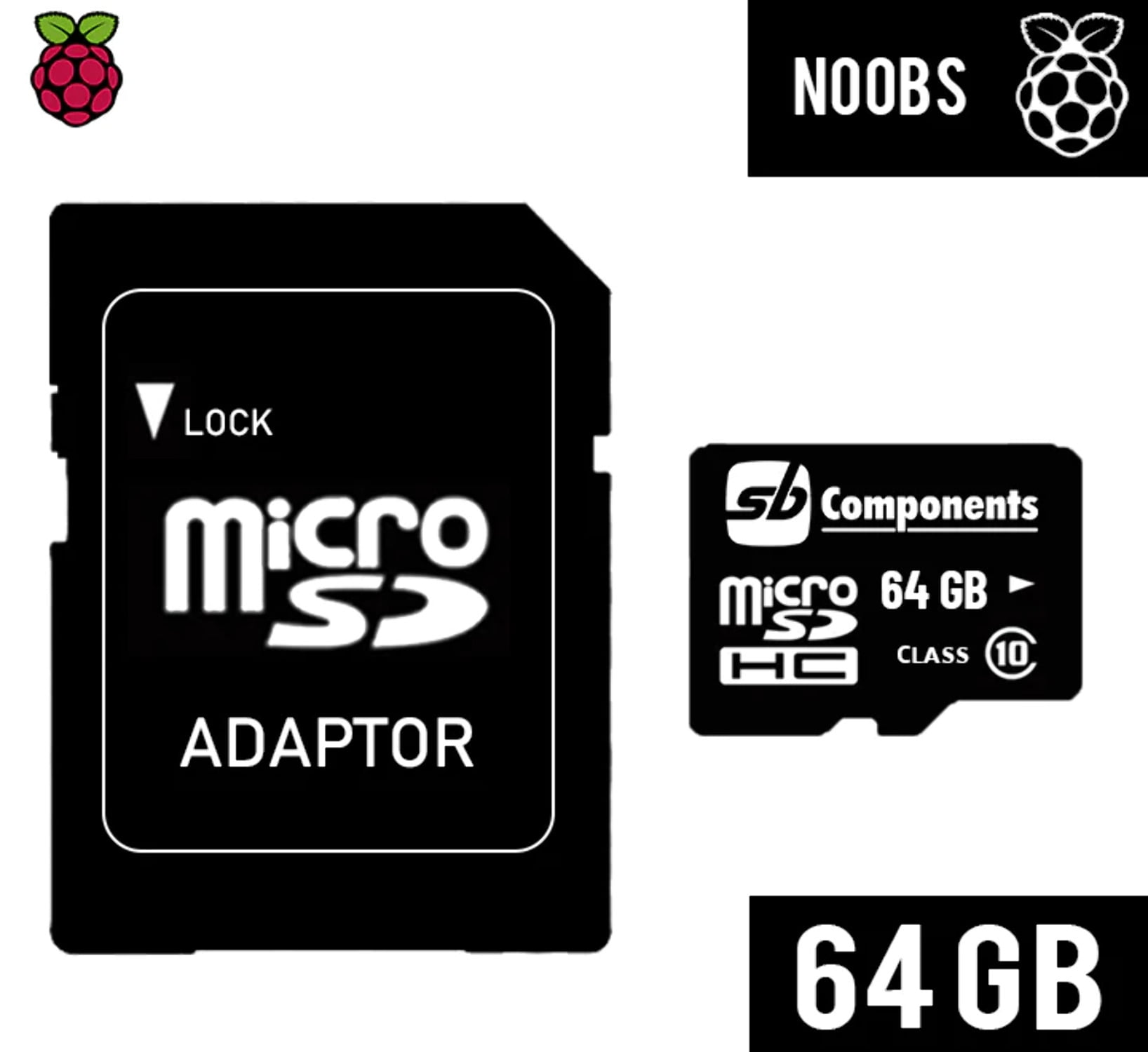 NOOBS Pre-loaded MicroSD Card - Walmart.com