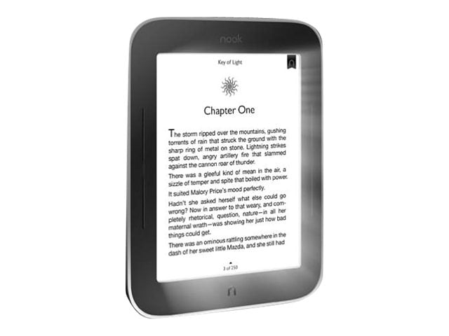 Barnes & Noble nook Simple Touch with GlowLight - eBook reader - 2 GB ...