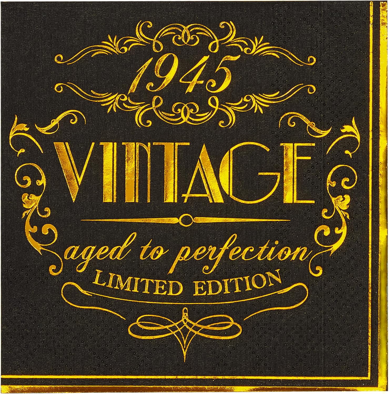 NOOOO 80th Birthday Napkins for Men 80th Birthday Table Decorations ...