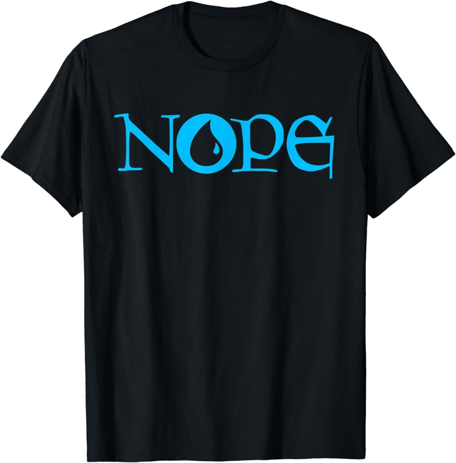 NOPE | Dark Blue Magic | Island Mana Symbol T-Shirt - Walmart.com