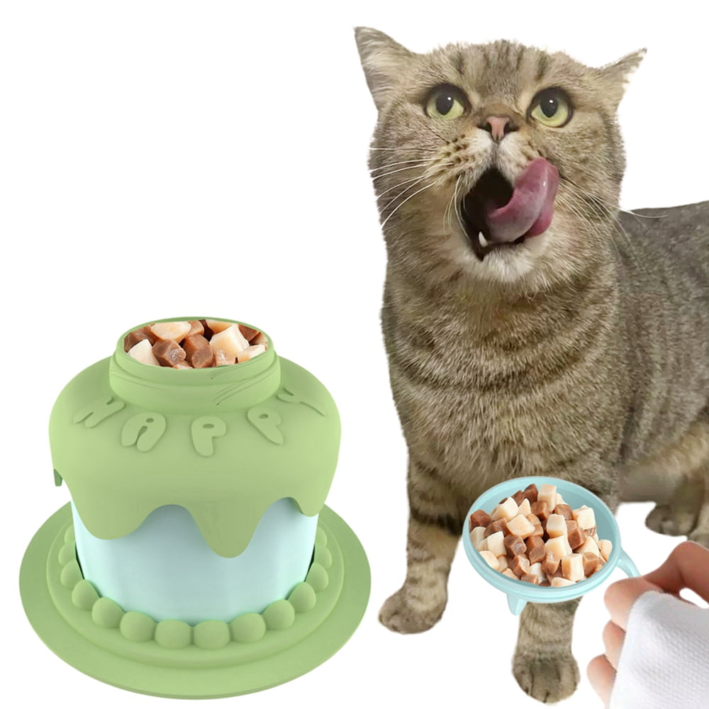 NORBI 3 in 1 Function Pet Bowl - Can Lid & Cat Food Bowl & Slow Feeder ...