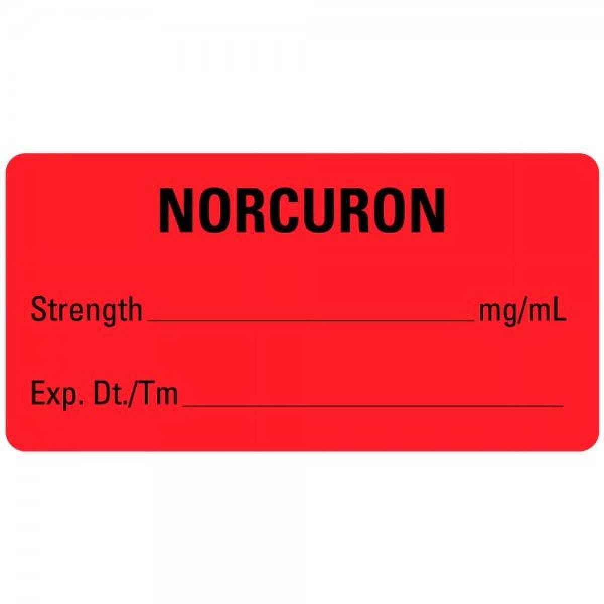 NORCURON Labels 2"x1" - Walmart.com