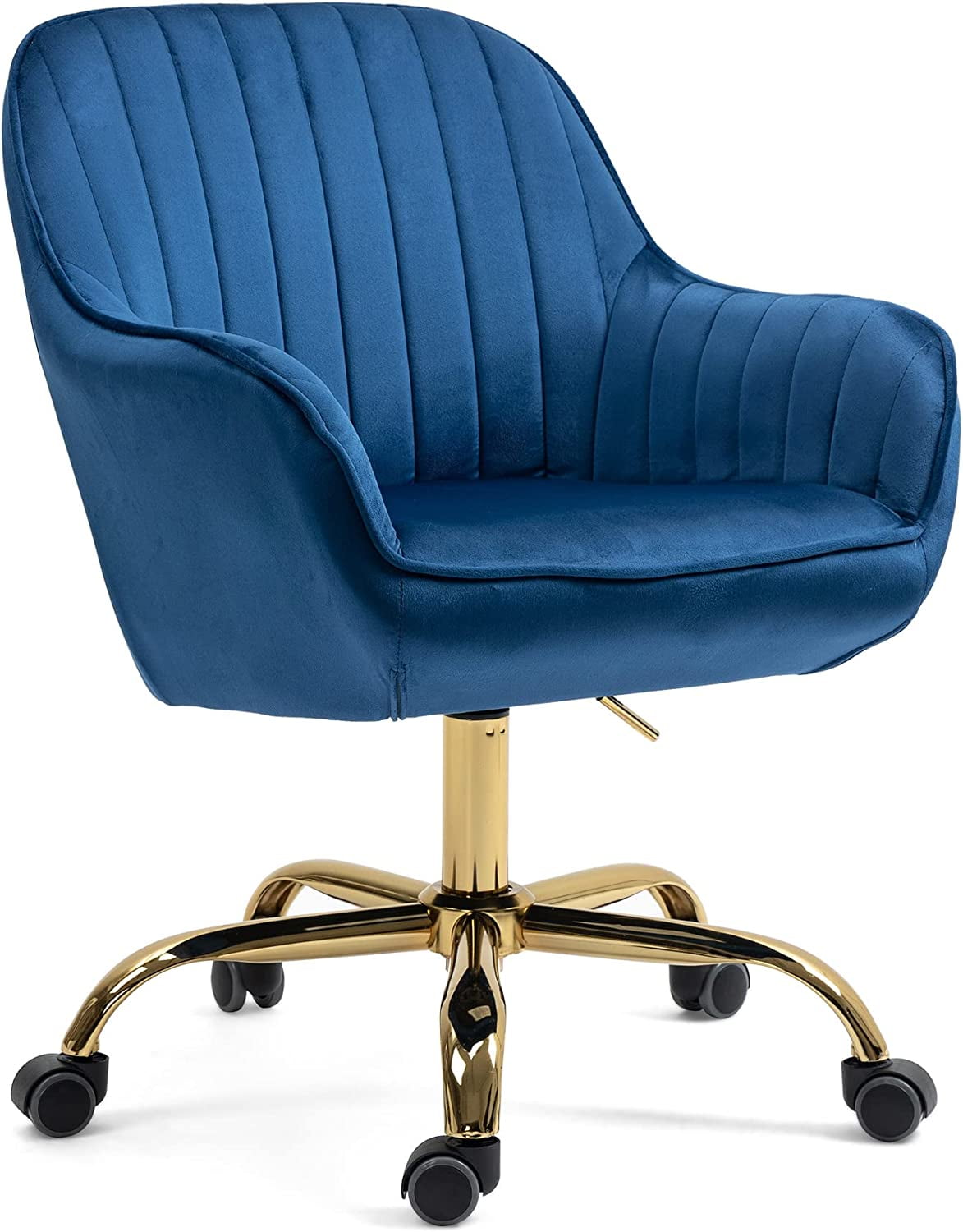 NORDICANA Velvet Home Office Chair Rolling,Modern Swivel Task Study ...