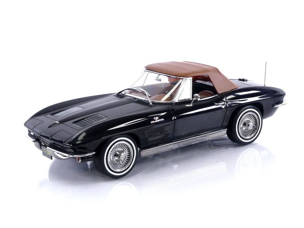 NOREV 1/18 - CHEVROLET Corvette Sting Ray Cabriolet - 1963 - Walmart.com