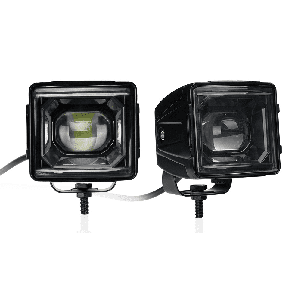 NORGOS 3~inch Car LED Work Light Horseman A~Pillar LED Spotlight 30W ...