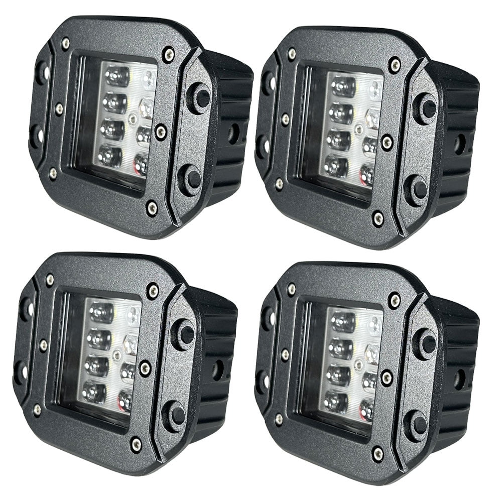 NORGOS 5 Pickup Headlight Offroad Truck Fog Lights LED Pods 12V 24V ...
