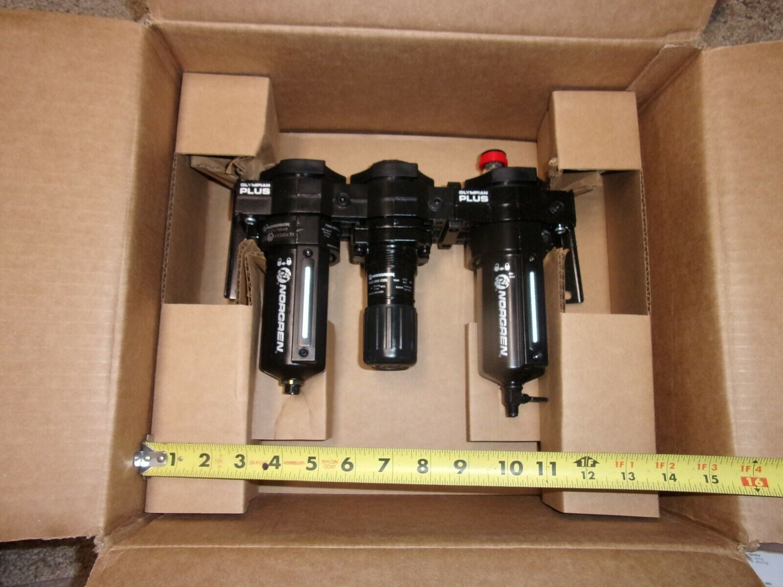 NORGREN C64A-3AK-AD3-RMG-QDB AIR SYSTEM COMBINATION UNIT - NEW - MADE ...