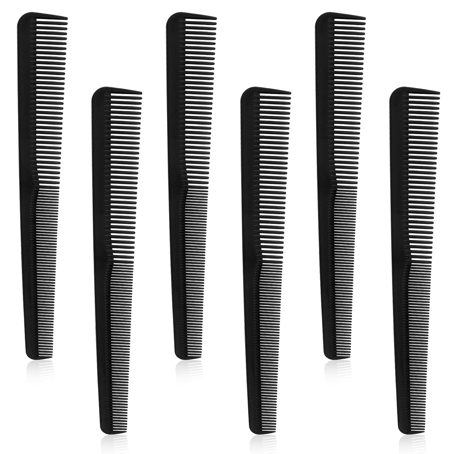NORIZF Carbon Fiber Barber Comb - 2 in 1 Salon Stylist Comb, Heat ...
