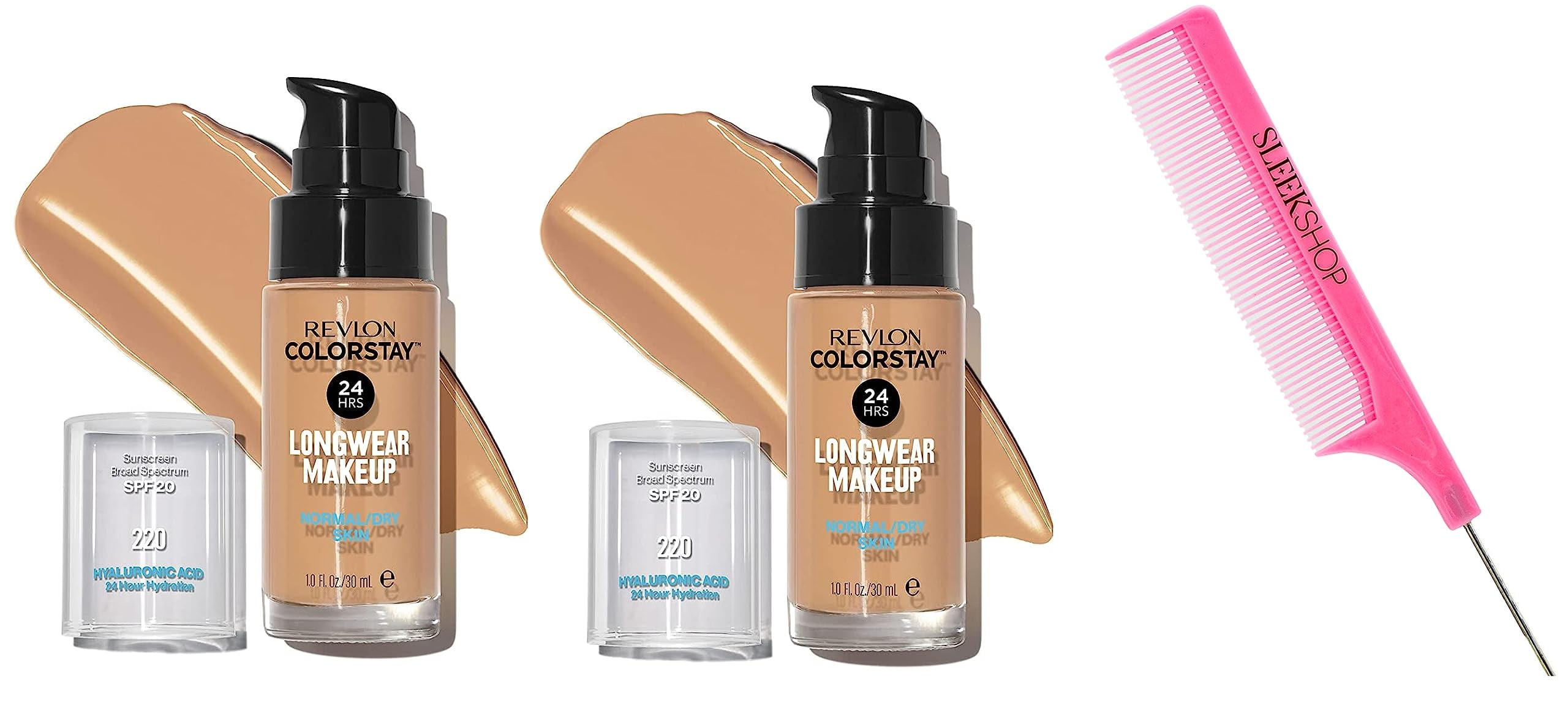 NORMAL/DRY SKIN - 220 Natural Beige , Revlon COLORSTAY Liquid ...