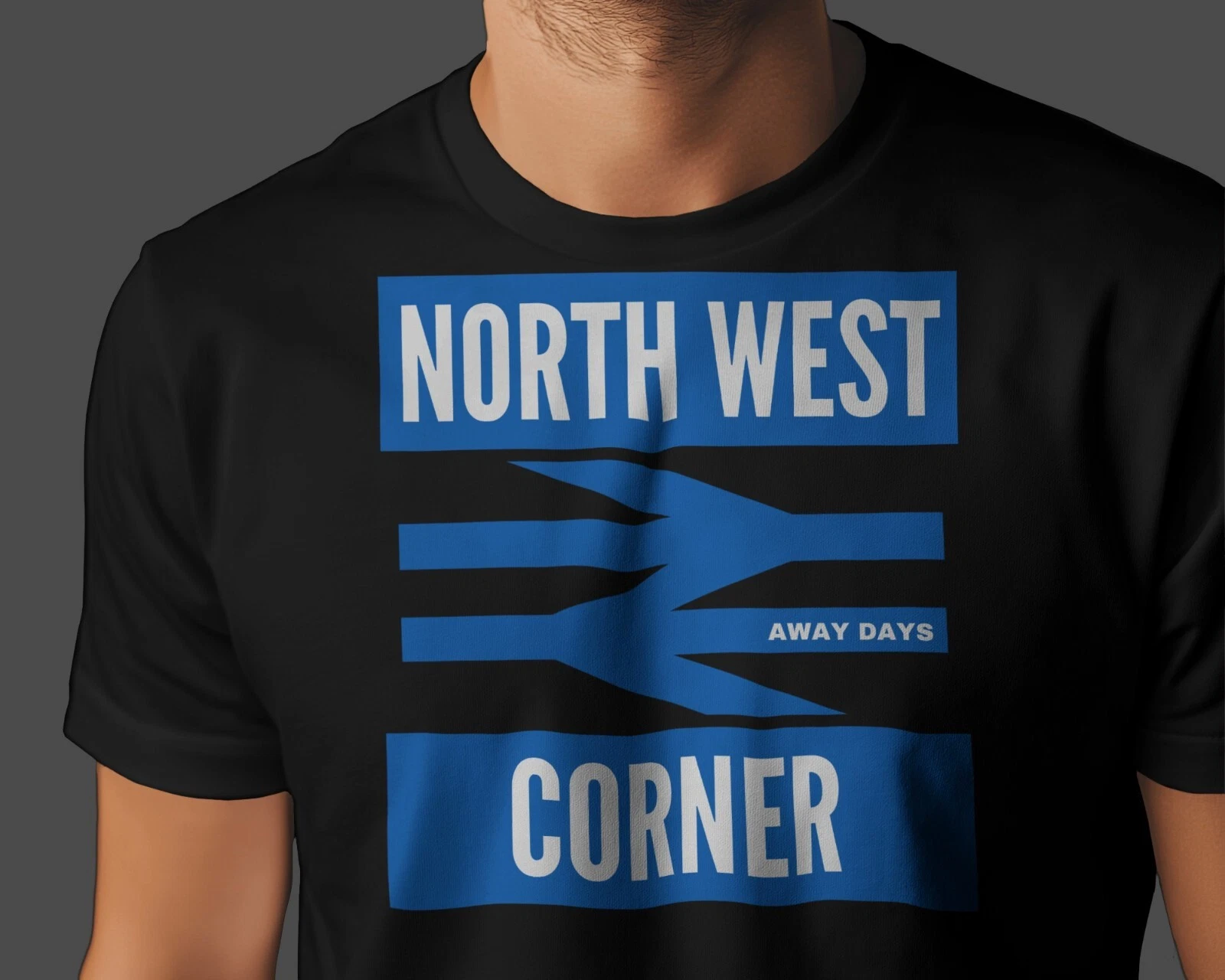 NORTH WEST CORNER Away Days T-Shirt | Hartlepool Hooligans Monkey ...