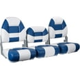 NORTHCAPTAIN Deluxe 52" Folding Bass Boat Seat 3 PCS for Fishing ...